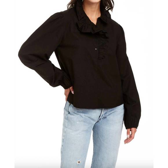 LOVE THE LABEL | Tops | New Love The Label Nicola Top In Black | Poshmark